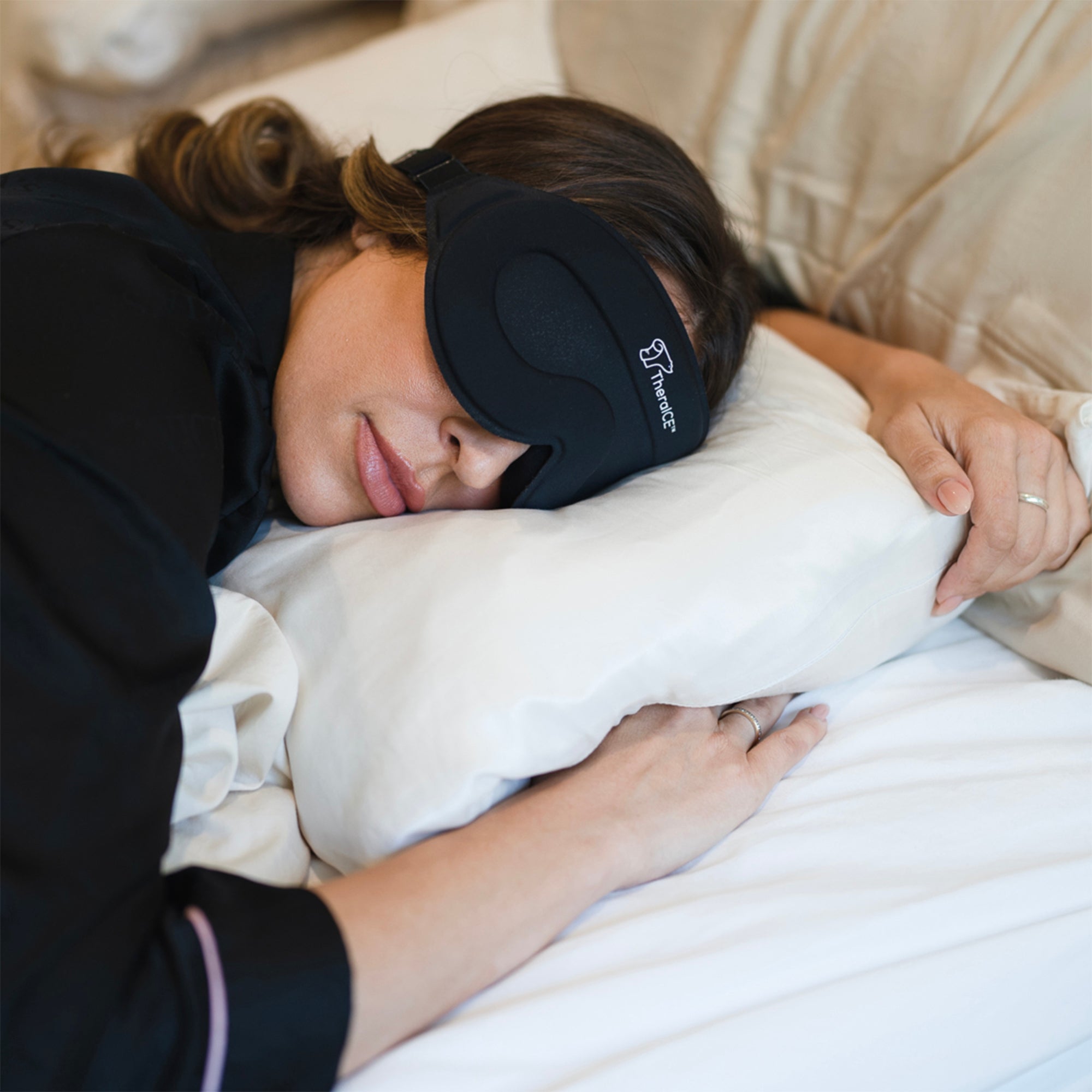TheraICE Sleep Mask – Cooling Gel for Better Sleep & Relaxation